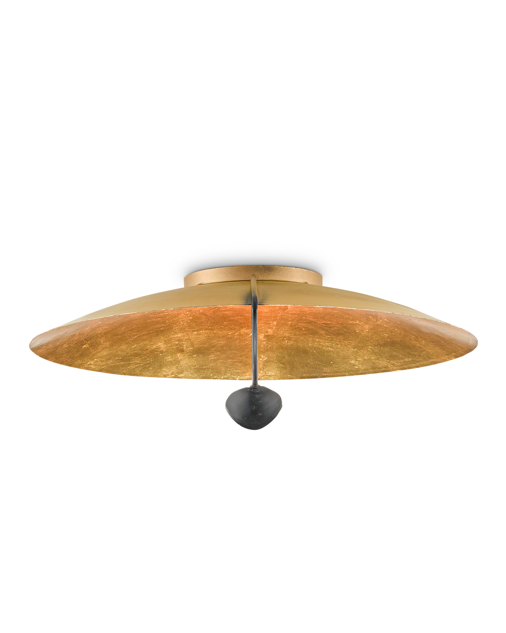 Pinders Gold Flush Mount – Nouvelle Lighting