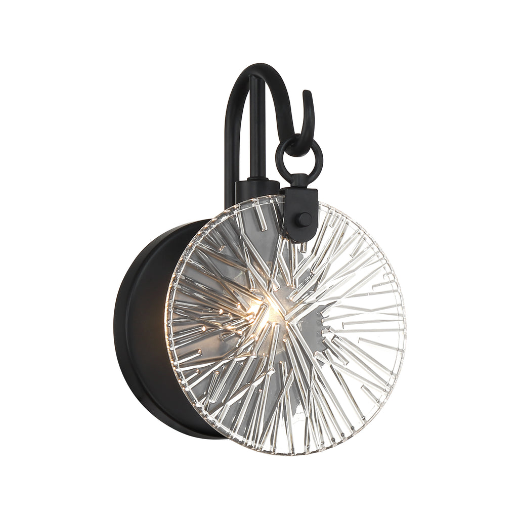 Addison 1-Light Wall Sconce in Matte Black – Nouvelle Lighting