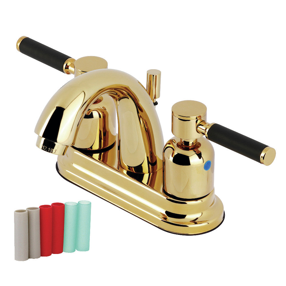 Kaiser 4 Inch Centerset Bathroom Faucet in Polished Brass – Nouvelle ...