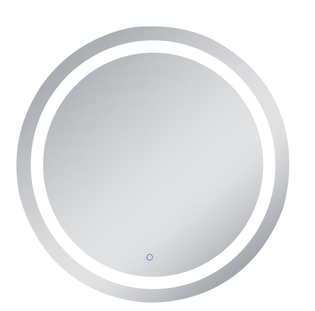 Helios 36 inch Hardwired LED mirror with touch sensor and color changi ...